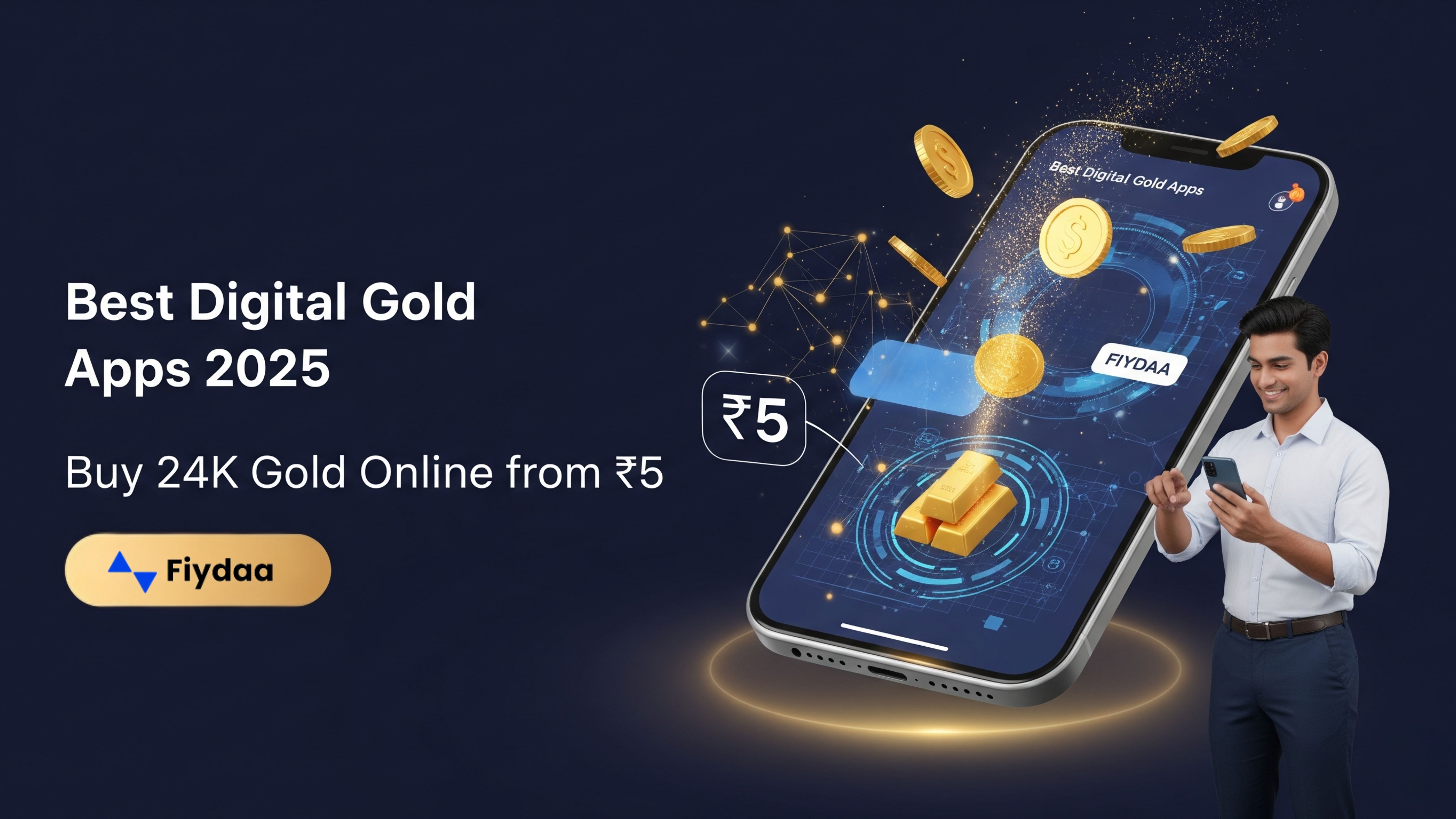 Fiydaa: Buy, Lease, and SIP in Digital Gold Trusted by India